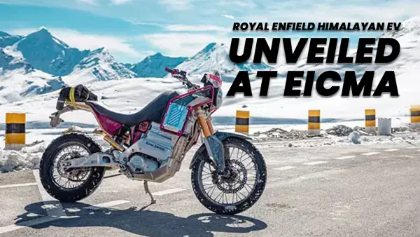 Royal Enfield Himalayan EV UnveiledAt EICMA 2023, Serves As Testing ...