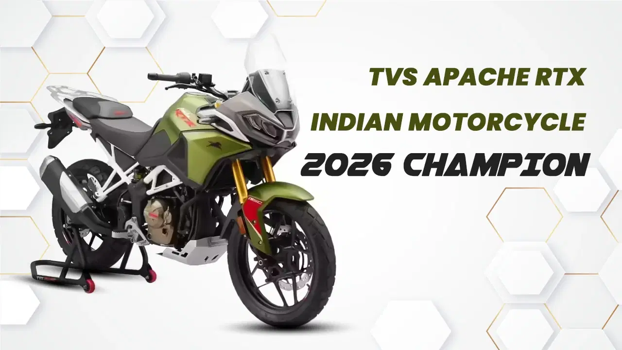 TVS Apache RTX 300 20th Anniversary Edition Revealed